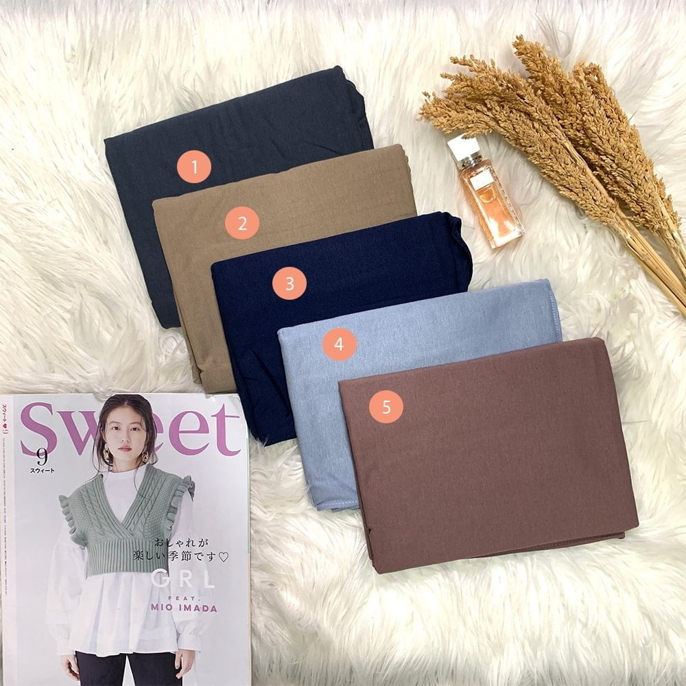 Pashmina Kaos Rayon - Ukhti Osaka