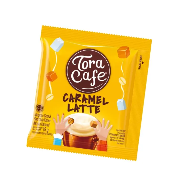Tora Cafe Caramel Latte Renceng Isi 10 Bungkus - Ukhti Osaka